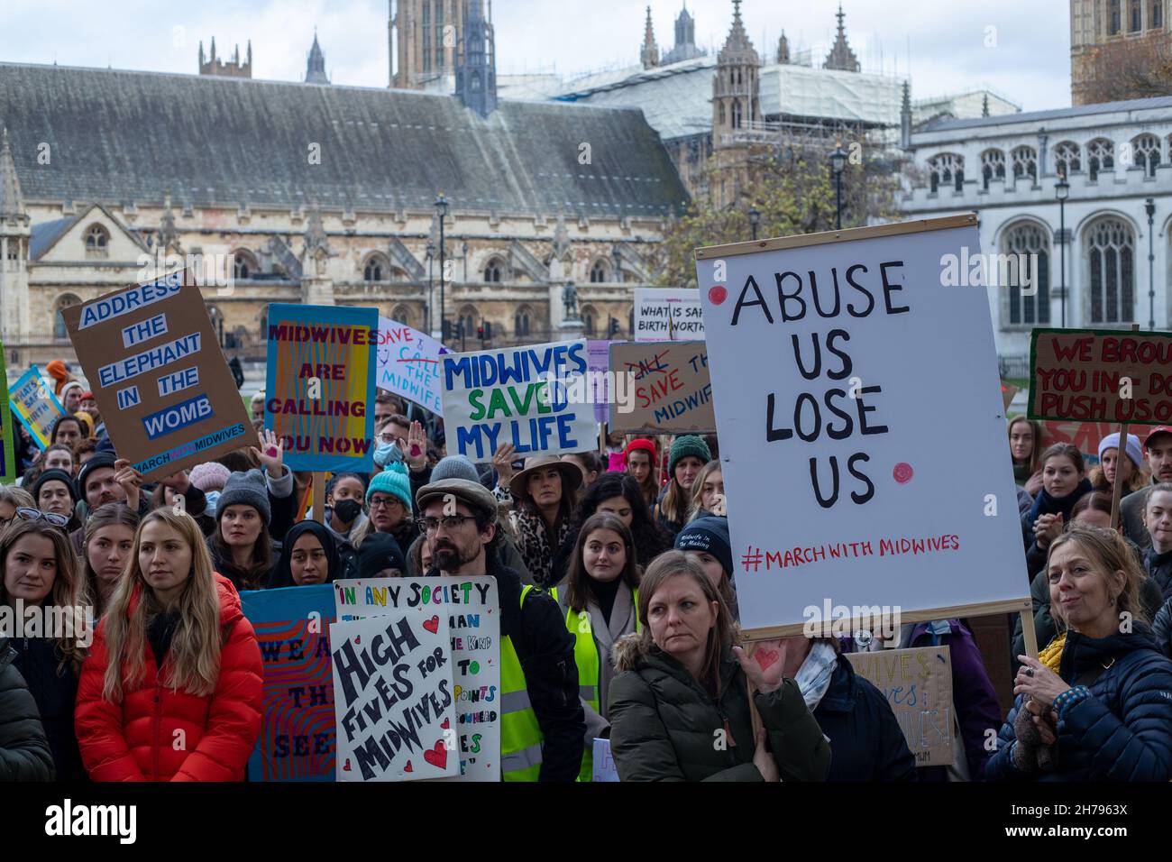 Nhs protests signs hi-res stock photography and images - Alamy