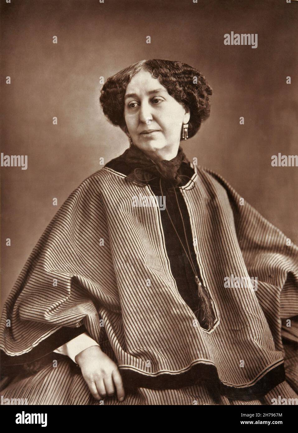 Felix NADAR - George SAND ©Archives-Zephyr/Opale.photo *** Local Caption *** Stock Photo - Alamy