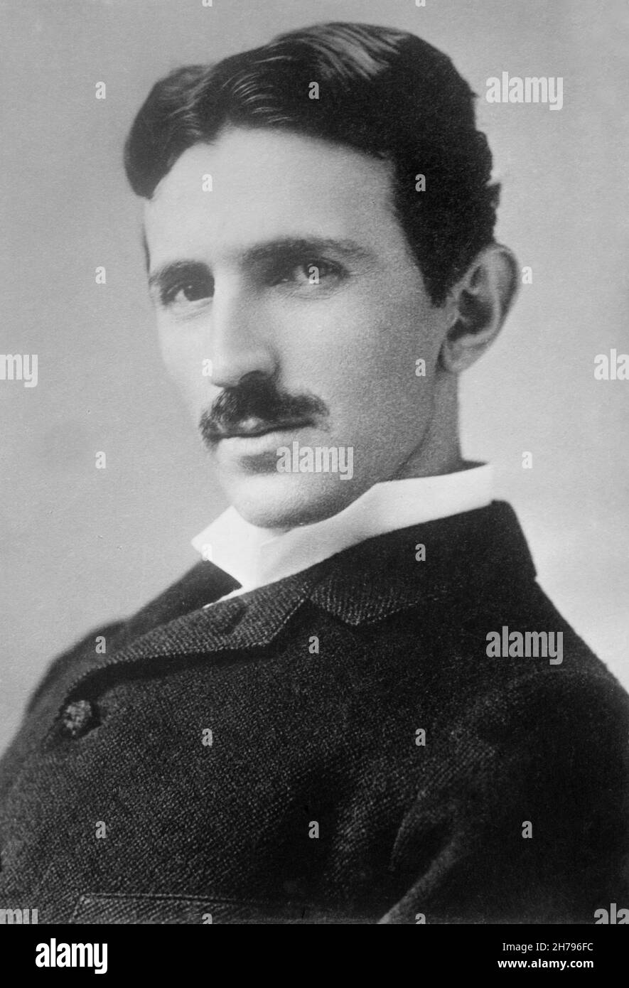 TESLA Nikola ©Archives-Zephyr/Opale.photo *** Local Caption *** Stock ...