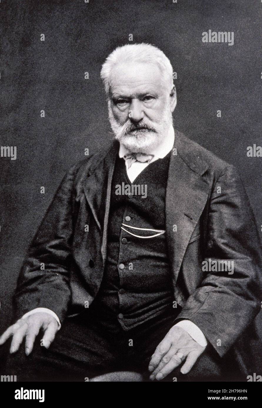 HUGO Victor par BERTELLACIE ©Archives-Zephyr/Opale.photo *** Local Caption *** Stock Photo - Alamy