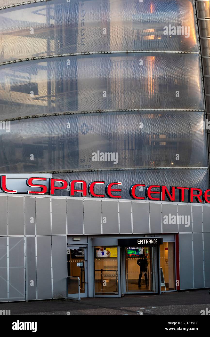 Entrance. The National Space Centre. Leicester UK Stock Photo - Alamy