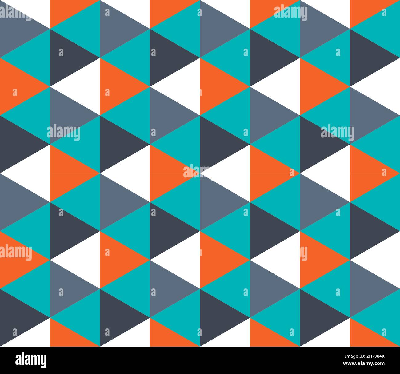 Abstract geometric seamless pattern. Colorful ornamental design with ...