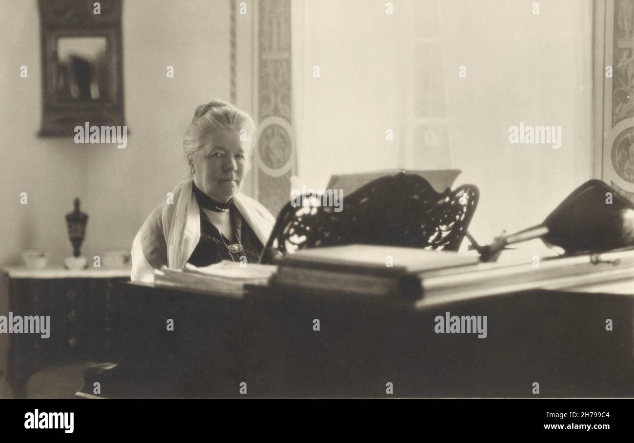LAGERLOF Selma ©Archives-Zephyr/Opale.photo *** Local Caption *** Stock Photo - Alamy