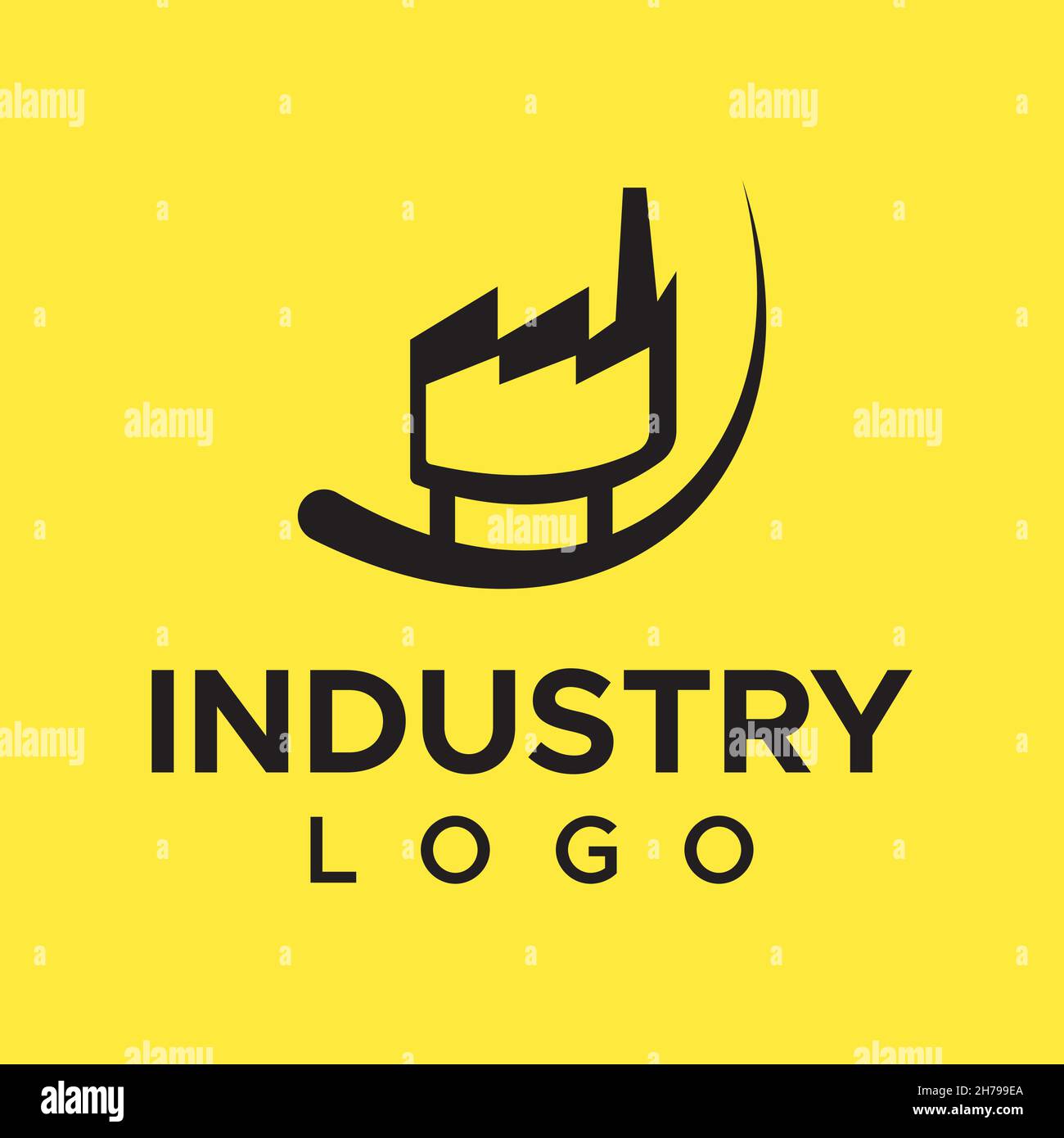 Creative industry logo Stock Vector Images - Alamy