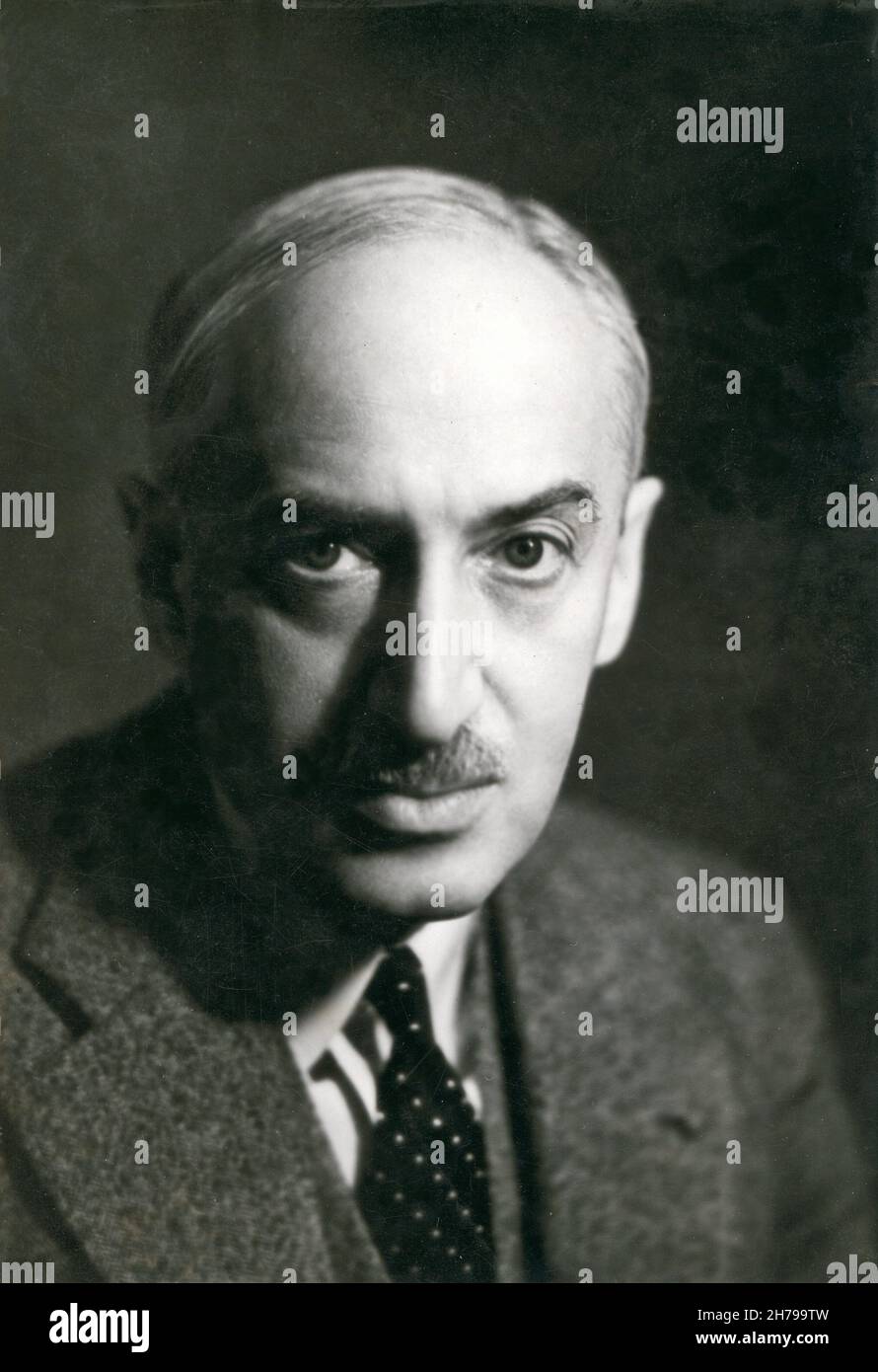 Andre MAUROIS ©Archives-Zephyr/Opale.photo *** Local Caption *** Stock ...