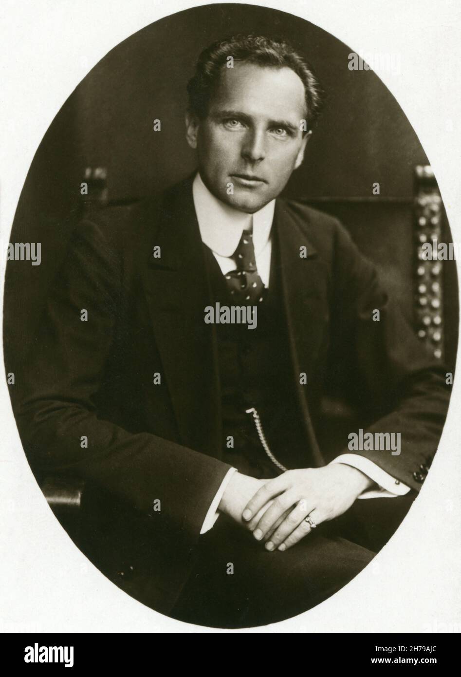 Portrait de Eduard Morike (Moerike) (1877 - 1929) pianiste, chef d ...