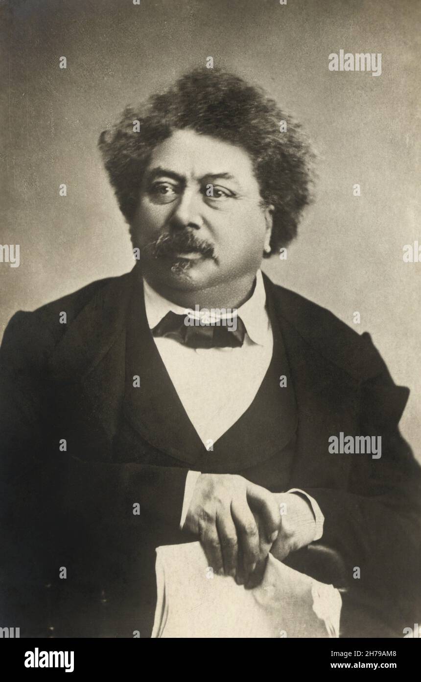 DUMAS Alexandre pere ©Archives-Zephyr/Opale.photo *** Local Caption *** Stock Photo - Alamy