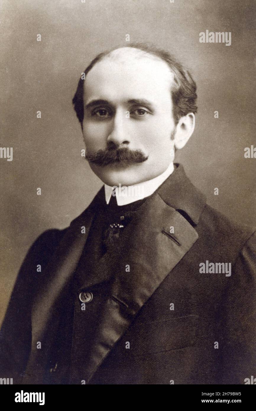Edmond ROSTAND ©Archives-Zephyr/Opale.photo *** Local Caption *** Stock ...