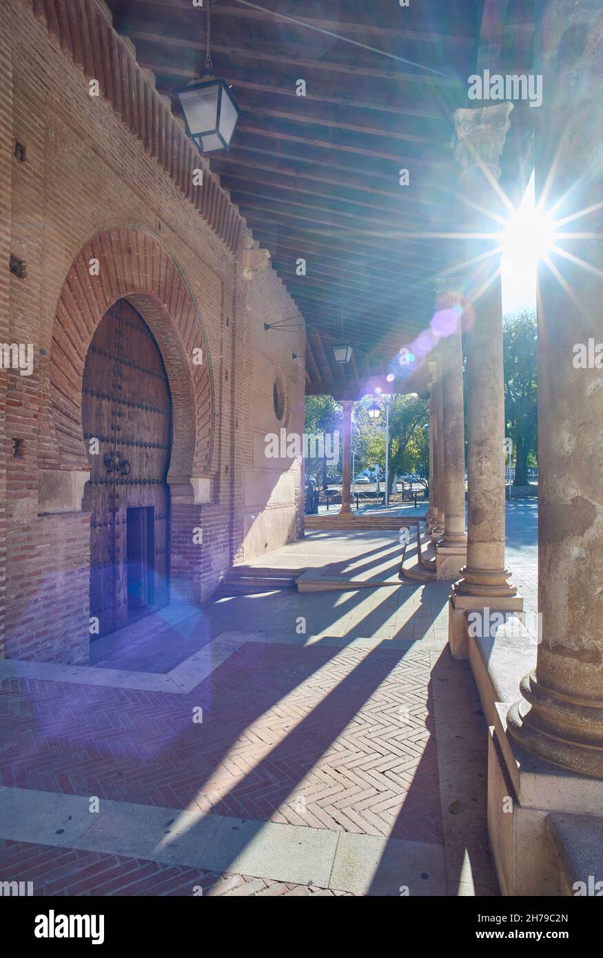 Santa Maria Co-cathedral. Guadalajara, Spain Stock Photo - Alamy