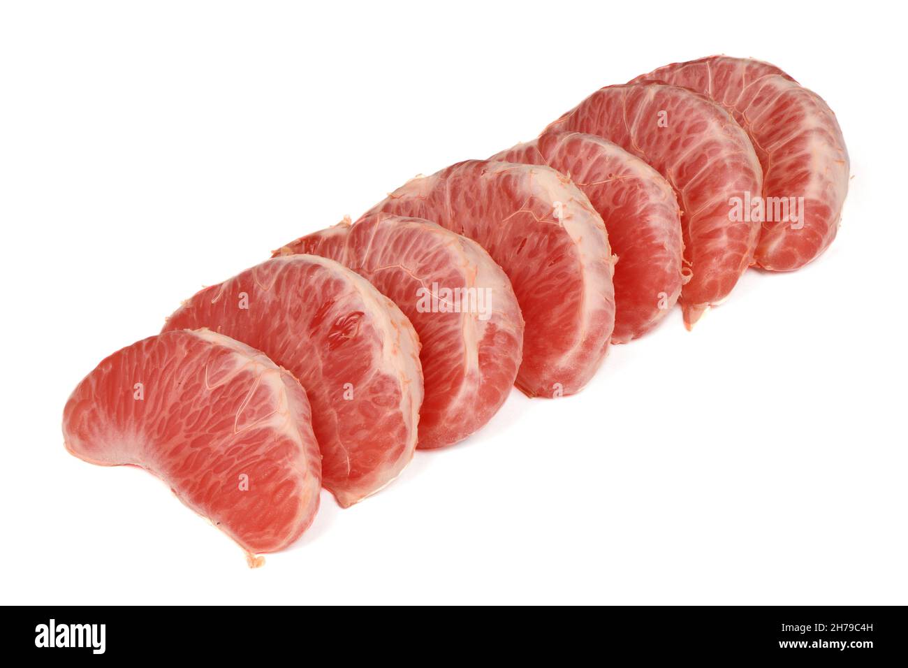 Perfectly retouched grapefruit isolated on white. High resolution photo ...