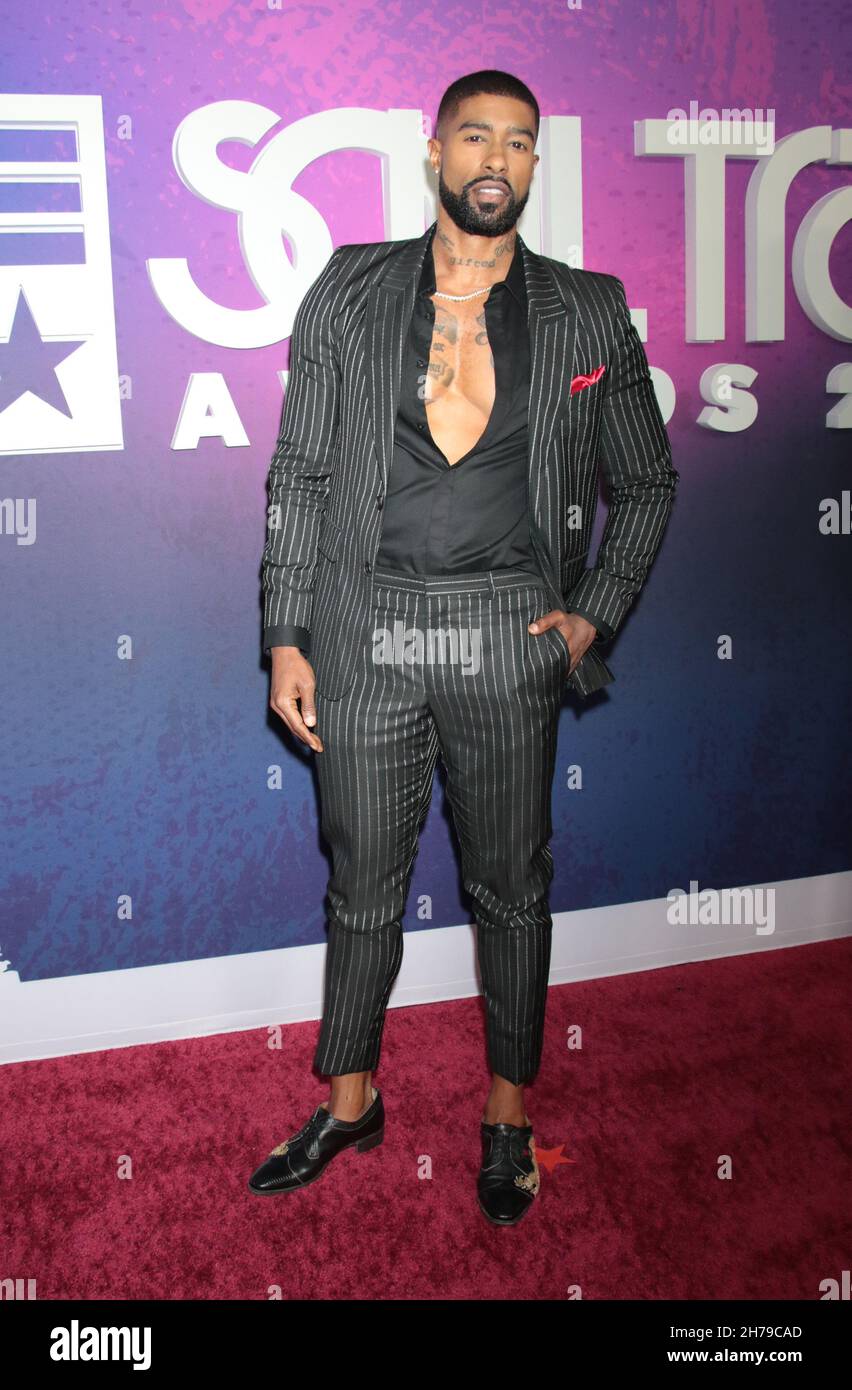 NEW YORK, NY - NOVEMBER 20: Skyh Alvester Black at the 2021 BET Soul ...