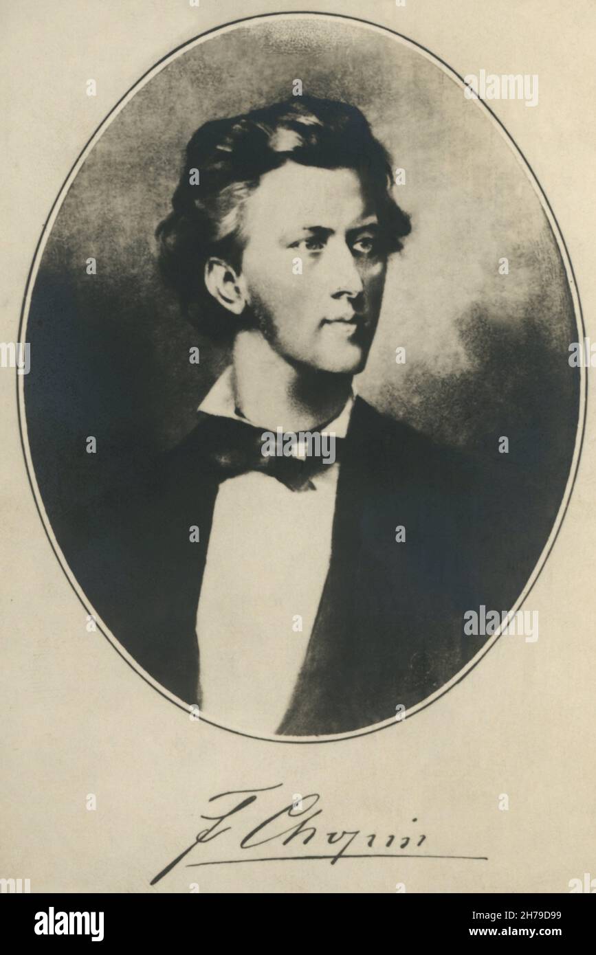 CHOPIN Frederic ©Archives-Zephyr/Opale.photo *** Local Caption *** Stock Photo - Alamy