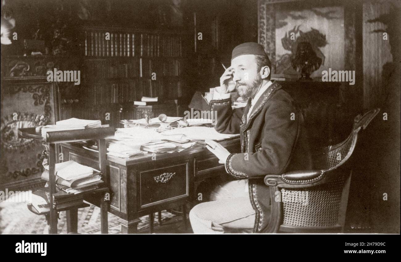 Jules CLARETIE ©Archives-Zephyr/Opale.photo *** Local Caption *** Stock Photo - Alamy