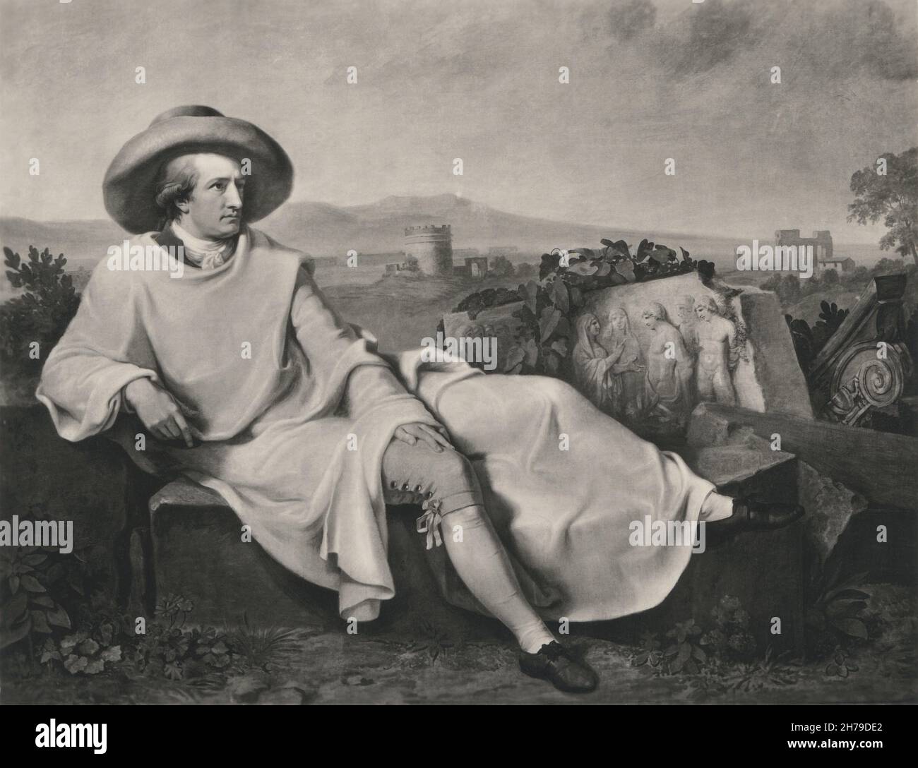 GOETHE Johann Wolfgang ©Archives-Zephyr/Opale.photo *** Local Caption *** Stock Photo - Alamy