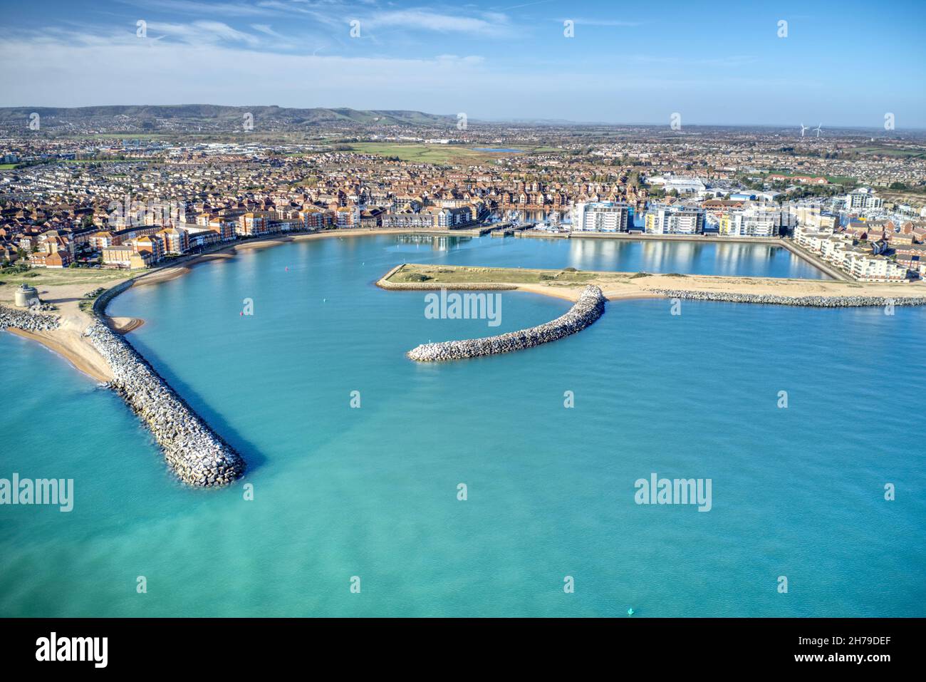Eastbourne sovereign harbour hi-res stock photography and images - Alamy