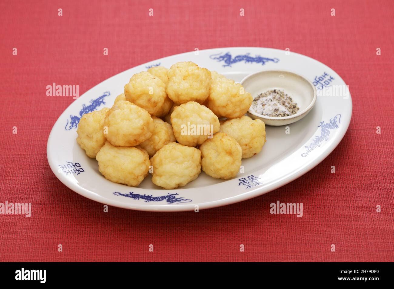 Taiwanese fried cuttlefish balls. The meaning of the chinese letter is ...