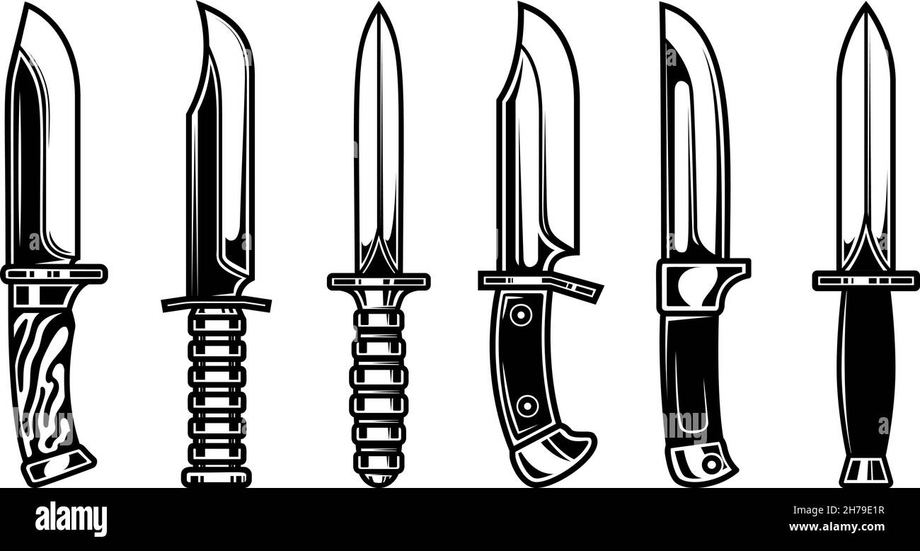 How To Draw A Combat Knife