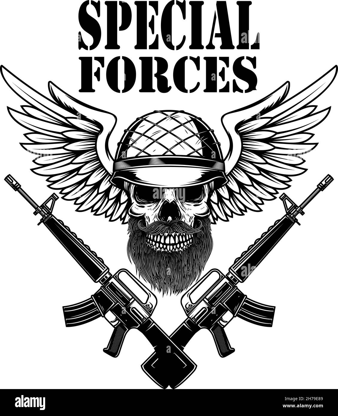 Special Forces Logo Vector