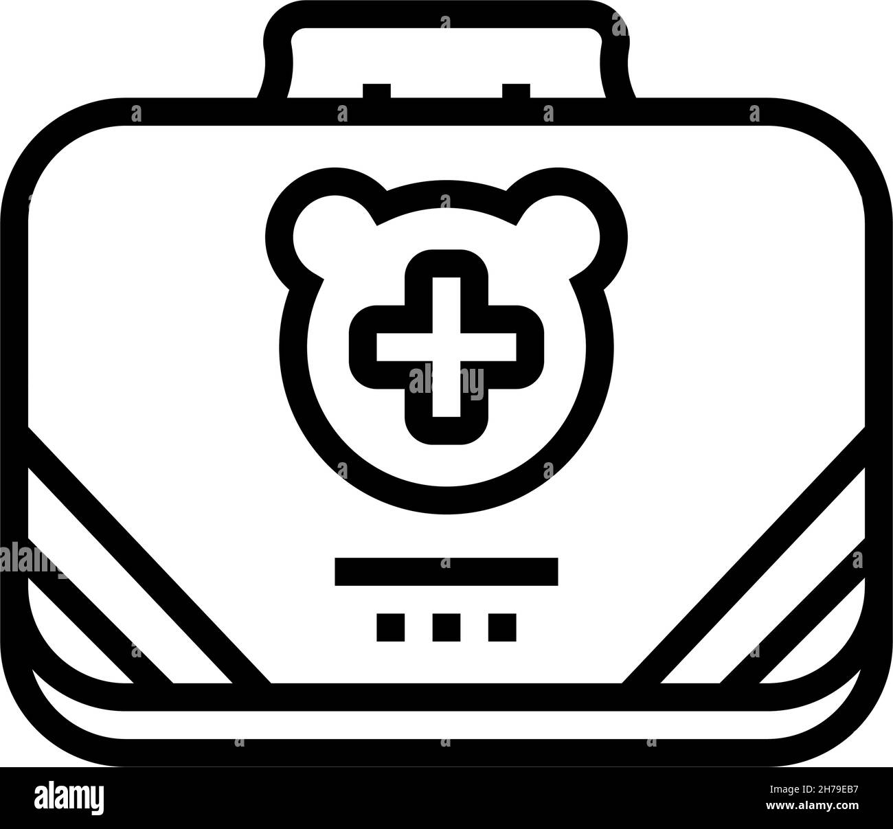 baby first aid kit line icon vector illustration Stock Vector Image ... baby first aid kit line icon vector illustration Stock Vector Image ...