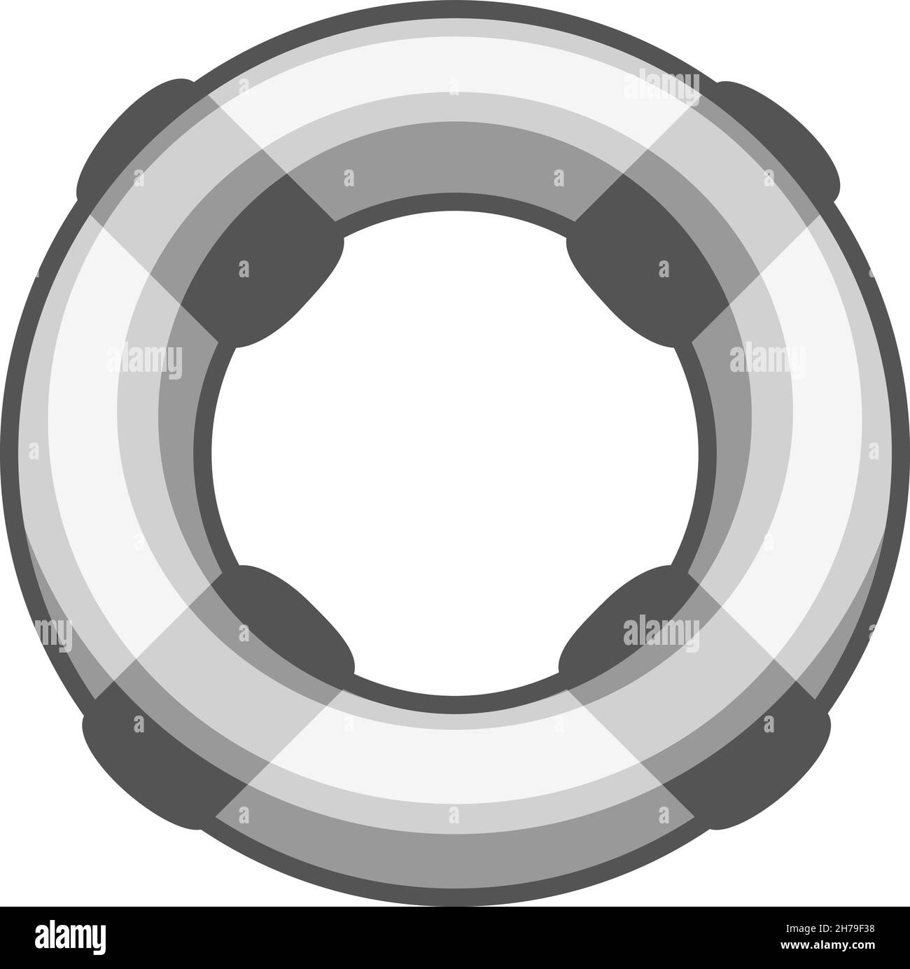 Lifebuoy icon. Nautical safety wheel. Marine lifesaver ring Stock ...