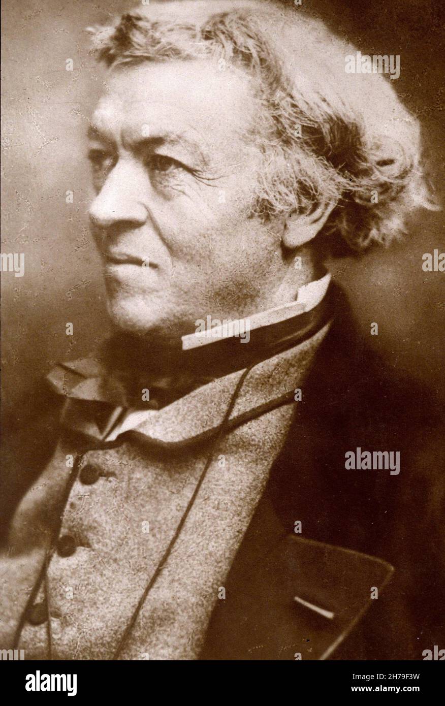 COROT Jean Baptiste Camille par NADAR Felix ©Archives-Zephyr/Opale.photo *** Local Caption ...