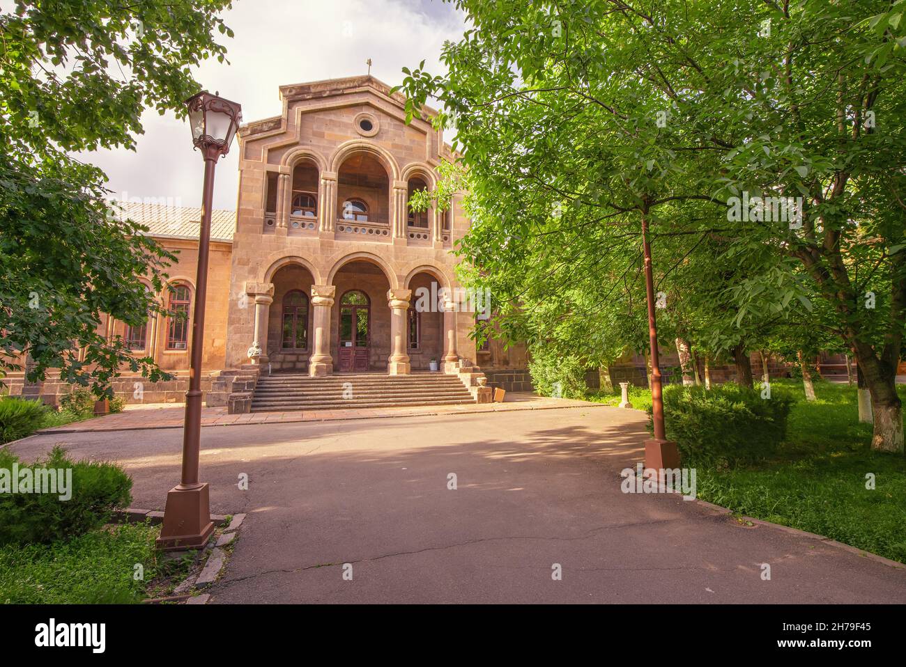 17 May 2021, Vagharshapat, Armenia: famous complex of Etchmiadzin ...