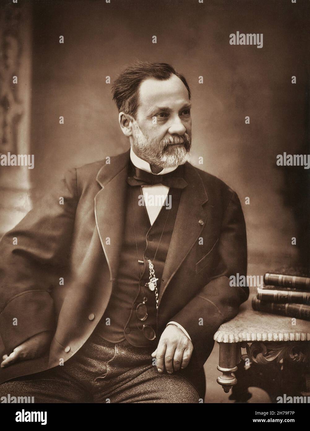 PASTEUR Louis par PIROU Eugene ©Archives-Zephyr/Opale.photo *** Local ...