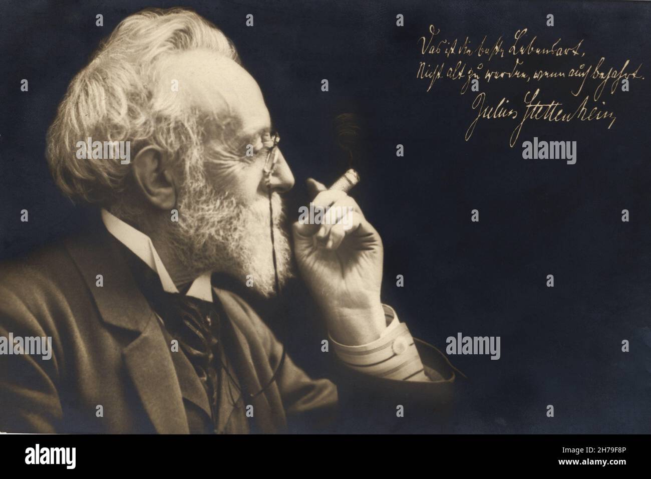 STETTENHEIM Julius ©Archives-Zephyr/Opale.photo *** Local Caption *** Stock Photo - Alamy