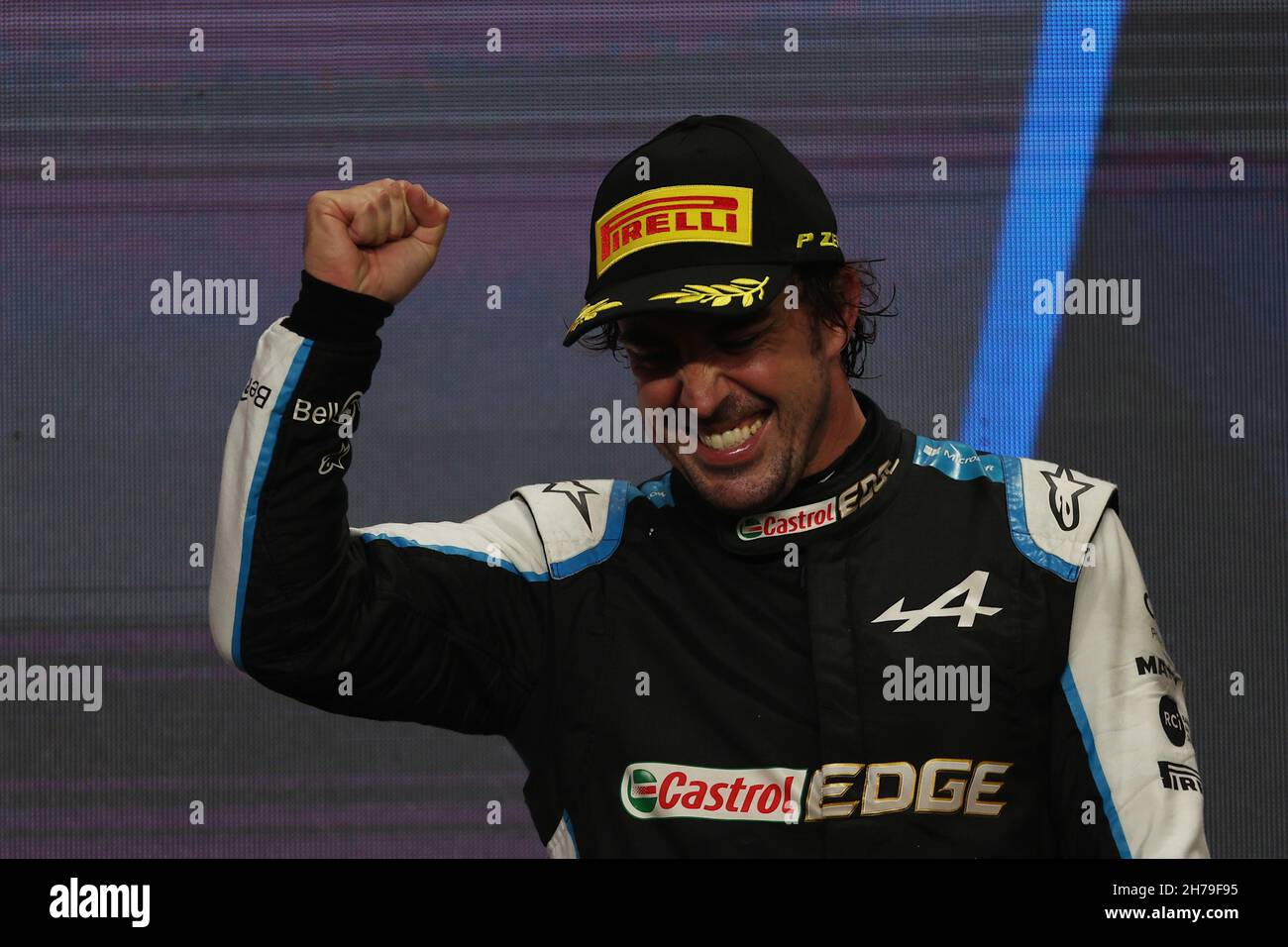 F1 qatar gp 2021 podium hi-res stock photography and images - Alamy