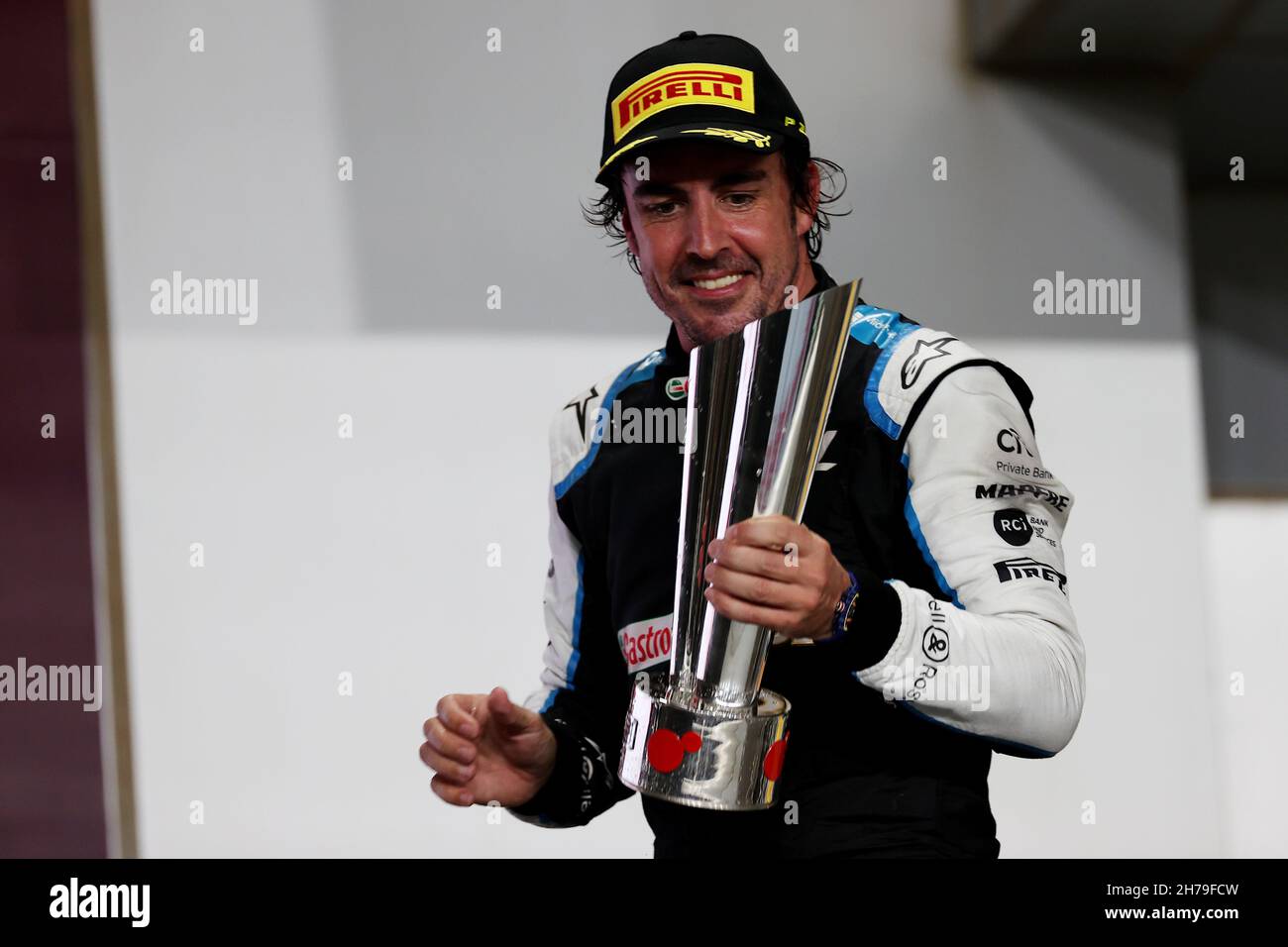 F1 qatar gp 2021 podium hi-res stock photography and images - Alamy