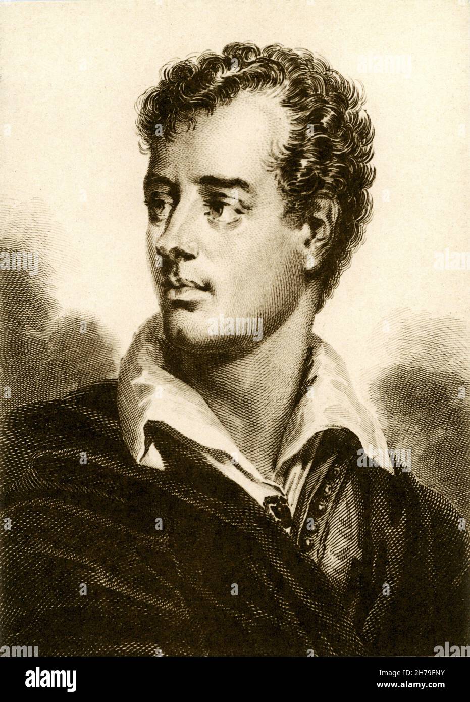 Lord BYRON George Gordon ©Archives-Zephyr/Opale.photo *** Local Caption ...