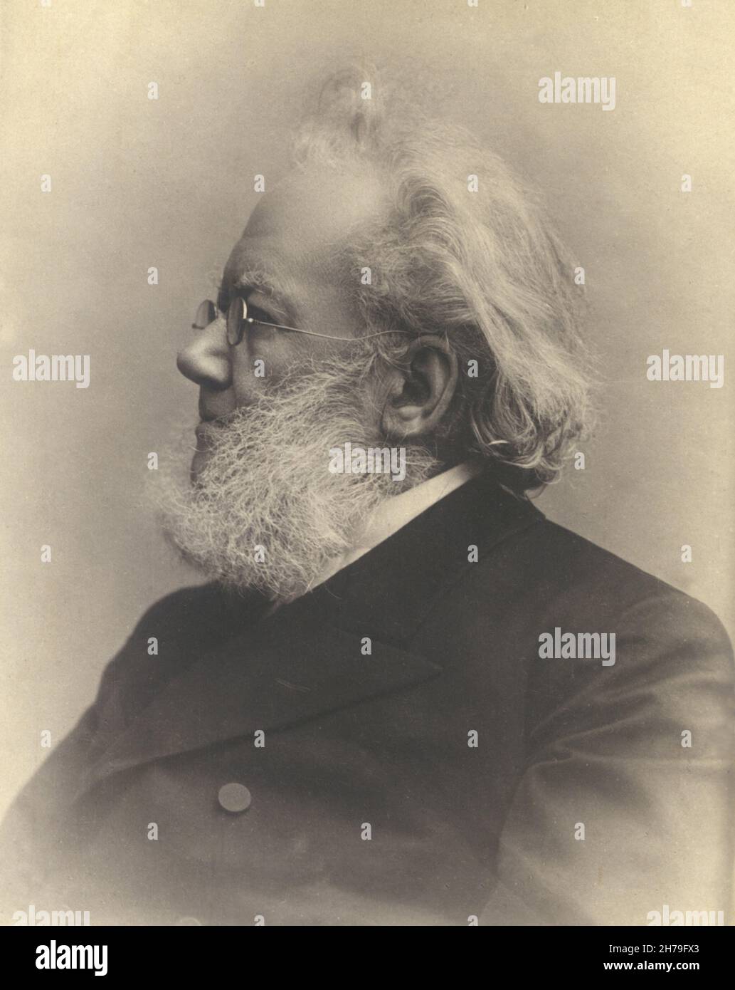 IBSEN Henrik ©Archives-Zephyr/Opale.photo *** Local Caption *** Stock Photo - Alamy