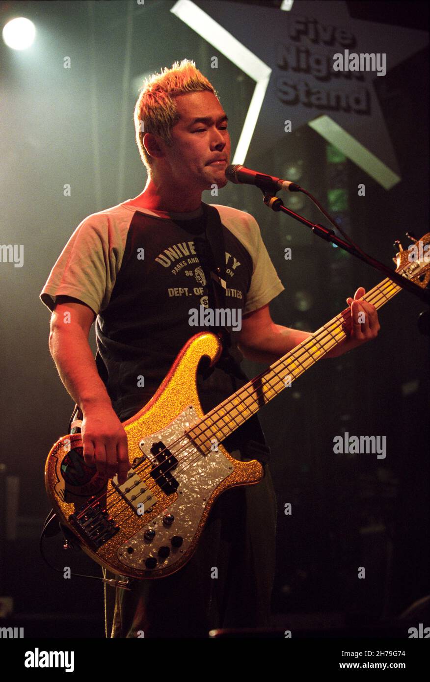 Feeder on stage during The ‘MTV Five Night Stand’ Concert held at The ...