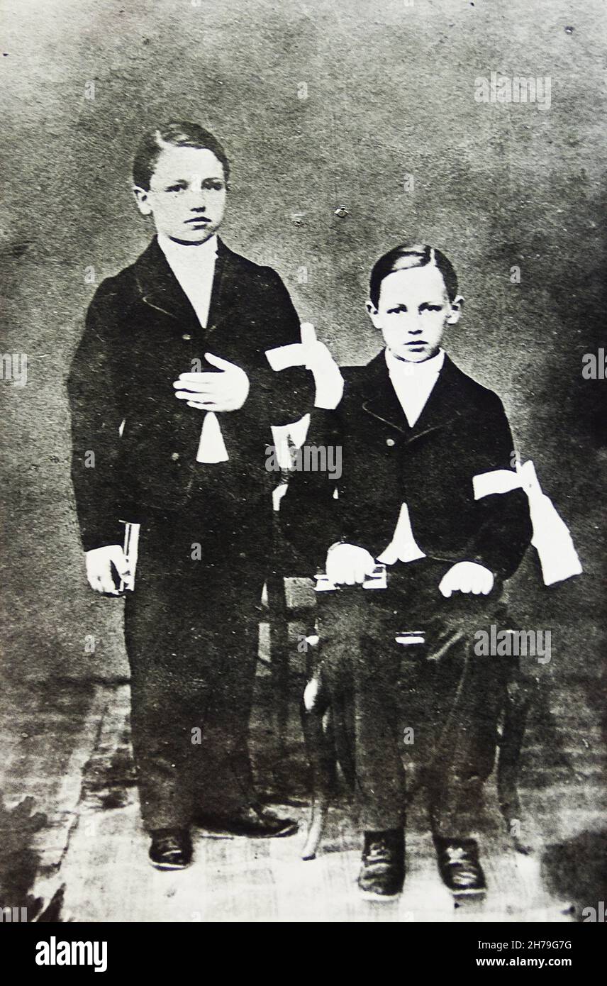 RIMBAUD Arthur et Frederic ©Archives-Zephyr/Opale.photo *** Local ...