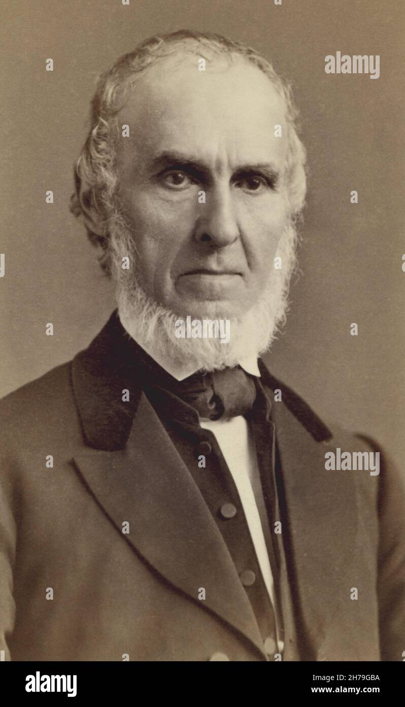 WHITTIER John Greenleaf ©Archives-Zephyr/Opale.photo *** Local Caption ...