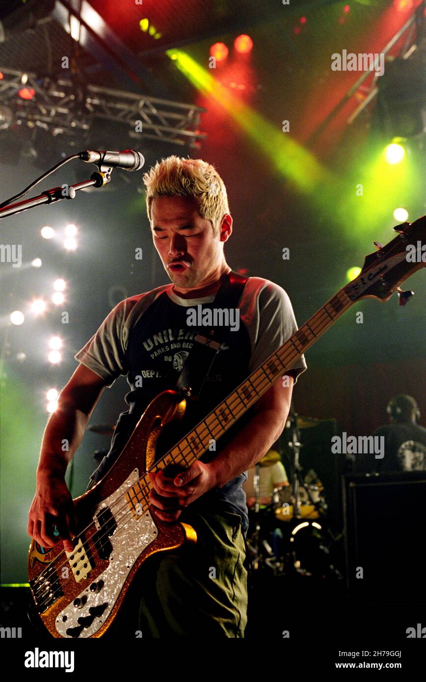 Feeder on stage during The ‘MTV Five Night Stand’ Concert held at The ...