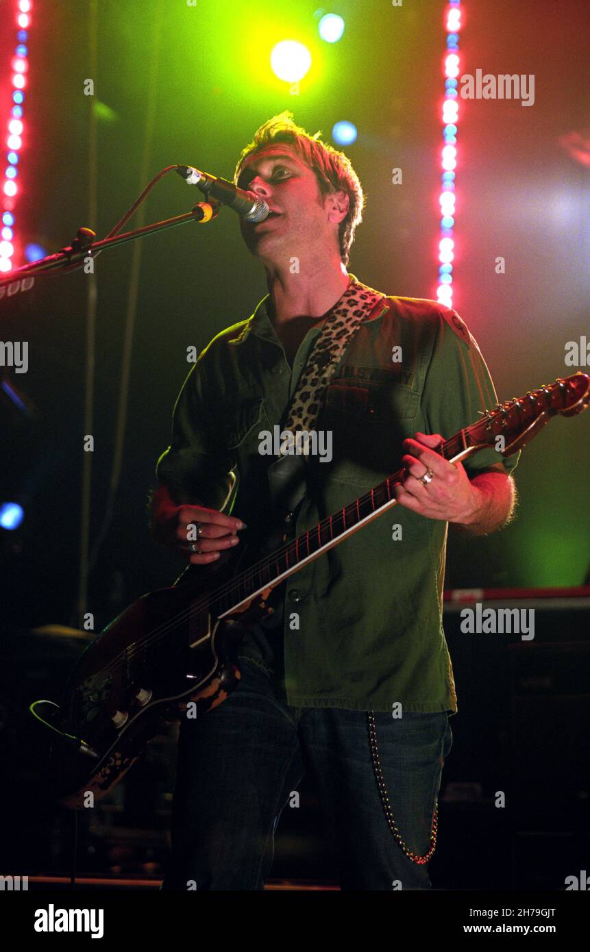 Feeder on stage during The ‘MTV Five Night Stand’ Concert held at The ...