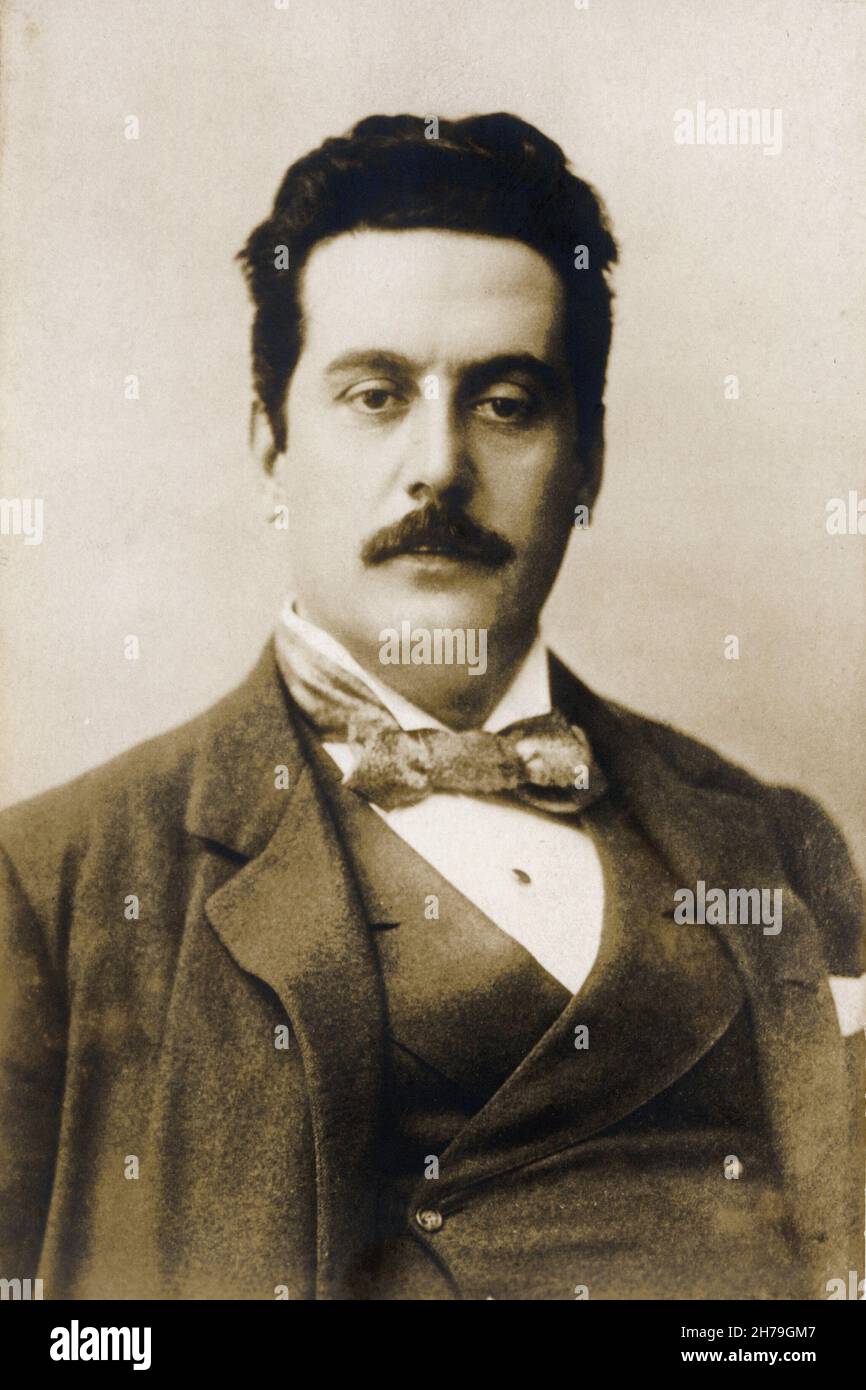 Portrait du compositeur Giacomo Puccini (1858-1924) ©Archives-Zephyr ...