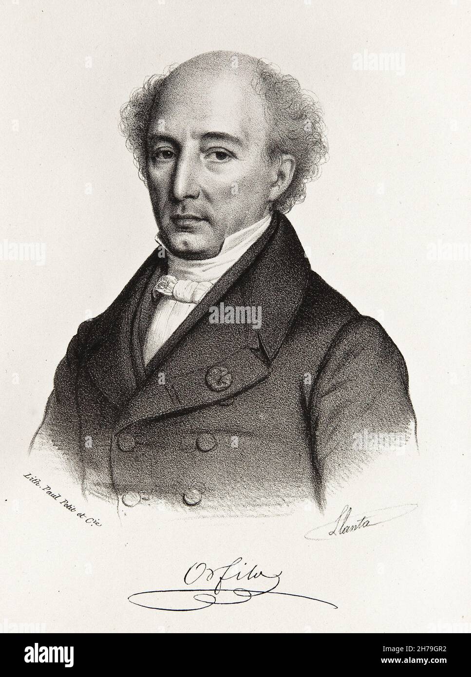 ORFILA Mathieu Joseph Bonaventure ©Archives-Zephyr/Opale.photo ...