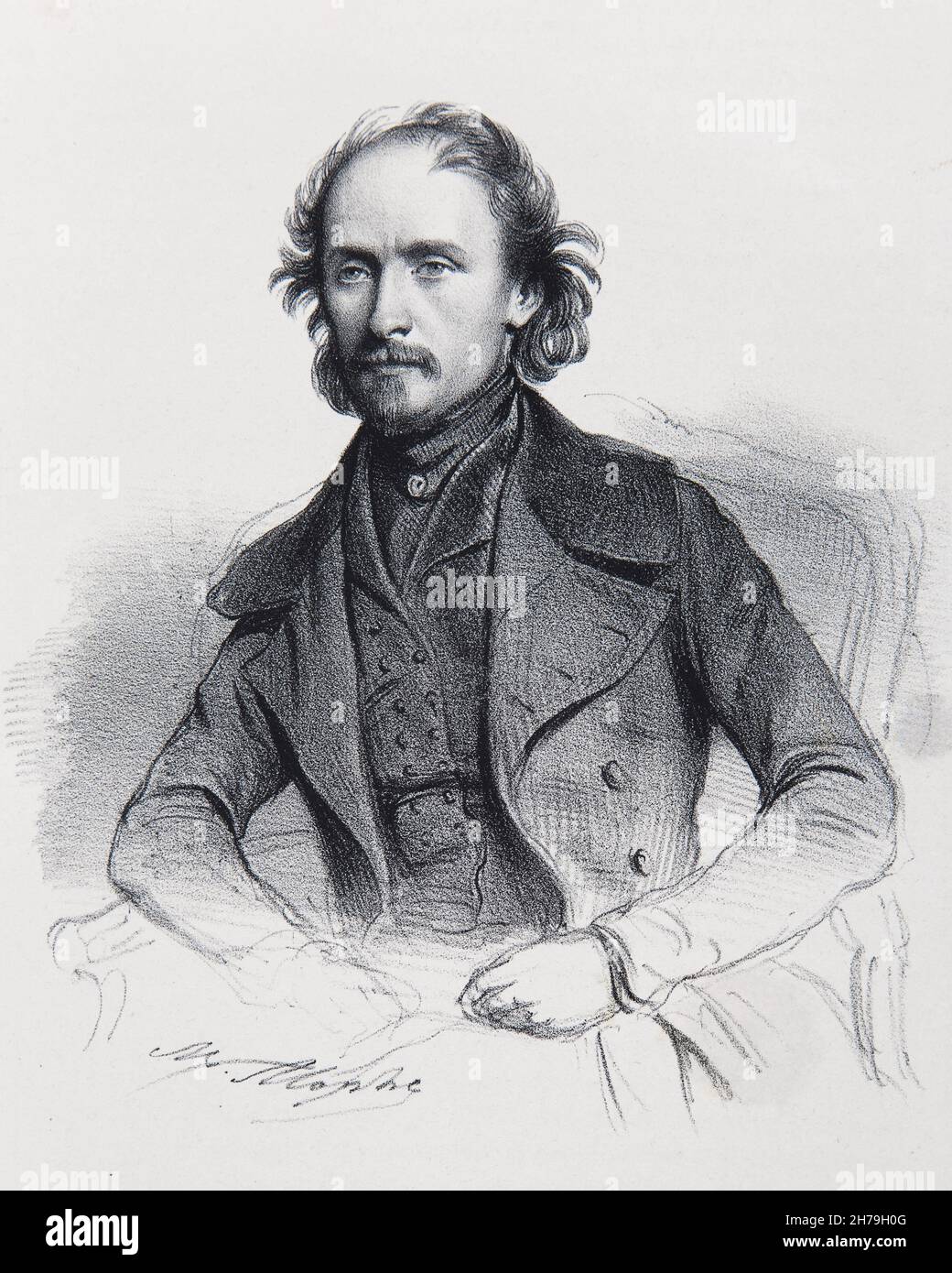 BERTINI Henri ©Archives-Zephyr/Opale.photo *** Local Caption *** Stock Photo - Alamy