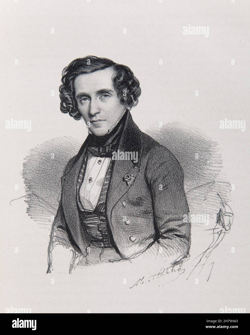MEYERBEER Giacomo ©Archives-Zephyr/Opale.photo *** Local Caption *** Stock Photo - Alamy