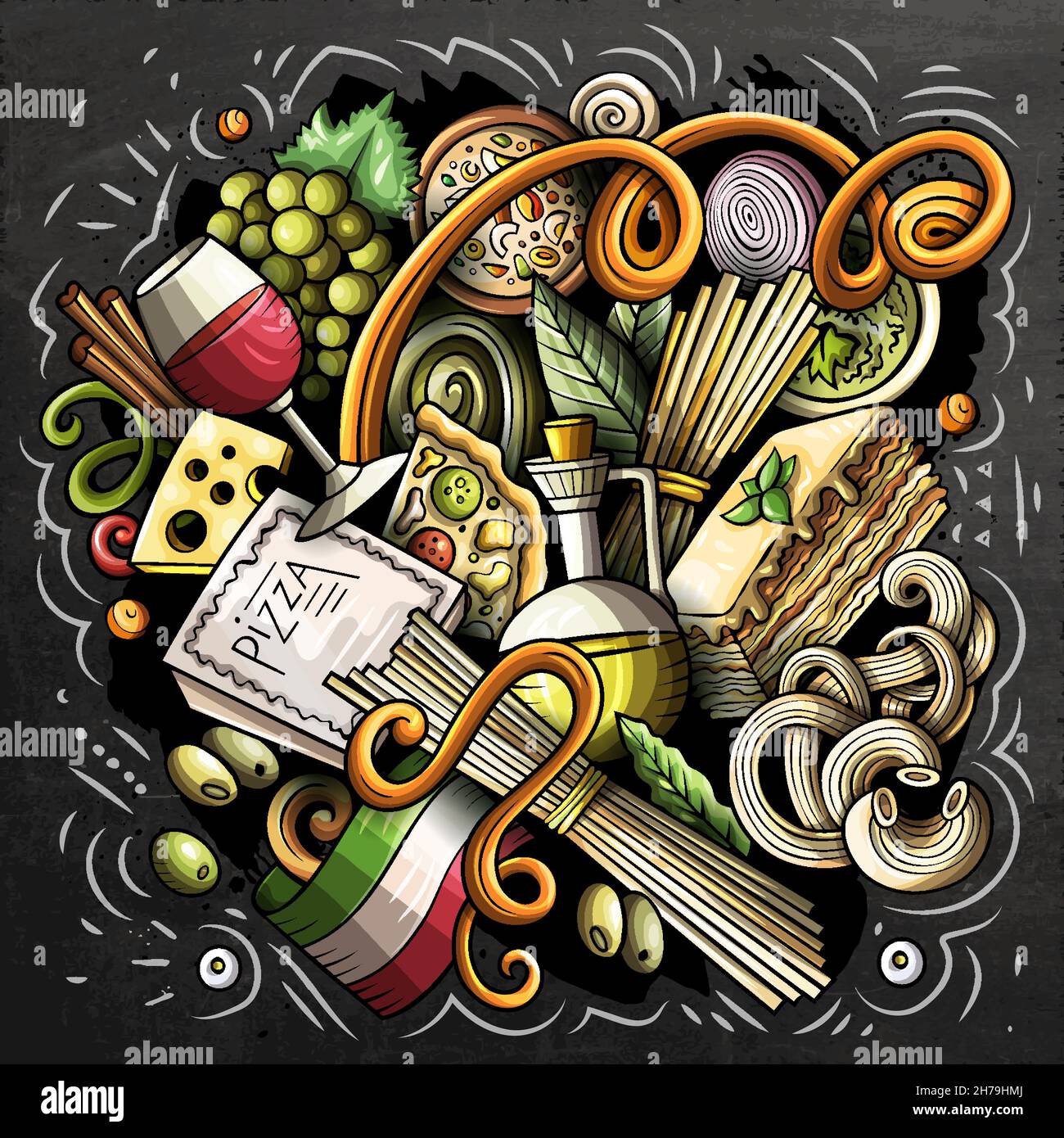 Italian Food Art