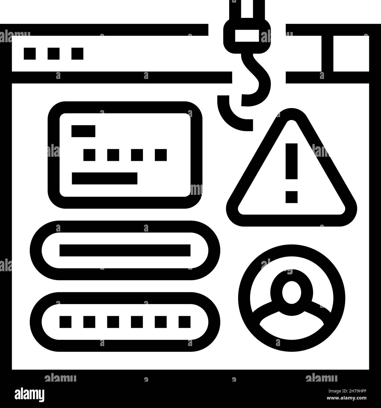 phishing attacks line icon vector illustration Stock Vector Image & Art ... phishing attacks line icon vector illustration Stock Vector Image & Art ...