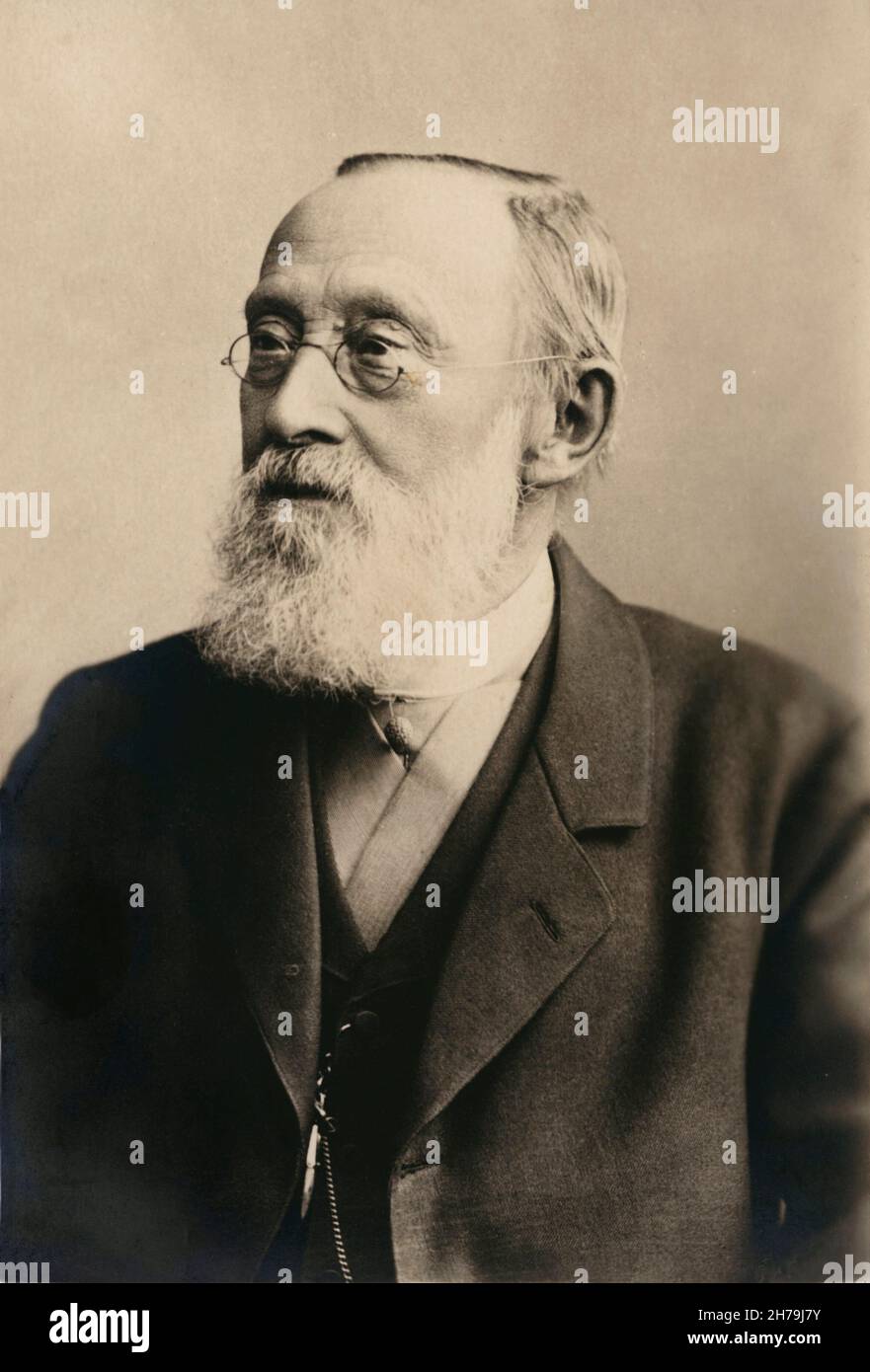 Portrait du medecin pathologiste et homme politique allemand Rudolf ...