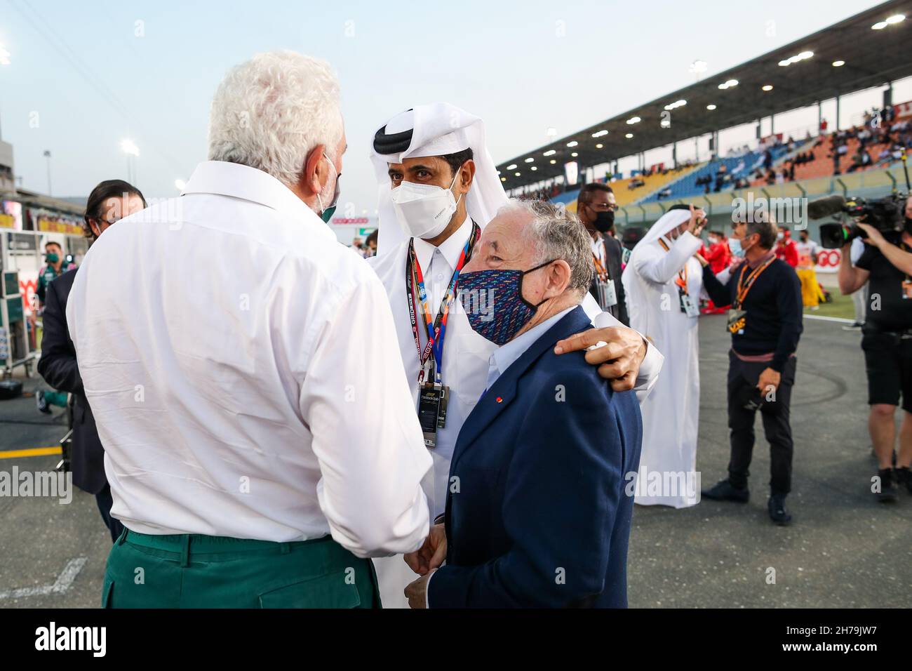Lusail, Qatar. 21st Nov, 2021. TODT Jean (fra), FIA President, portrait ...