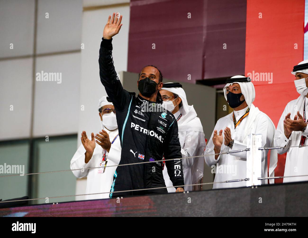 Doha, Qatar. 21st Nov, 2021. # 44 Lewis Hamilton (GBR, Mercedes-AMG ...