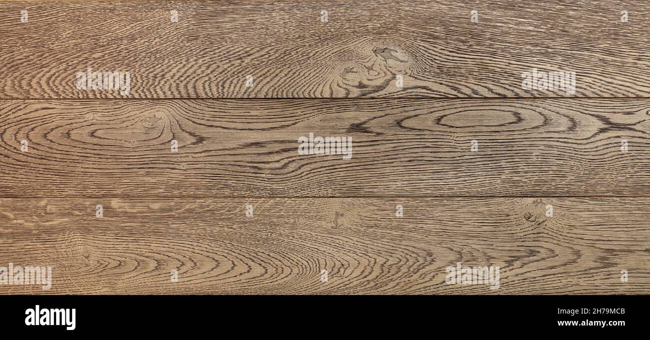 Wooden background of horizontal planks and the dark brown texture of an ...