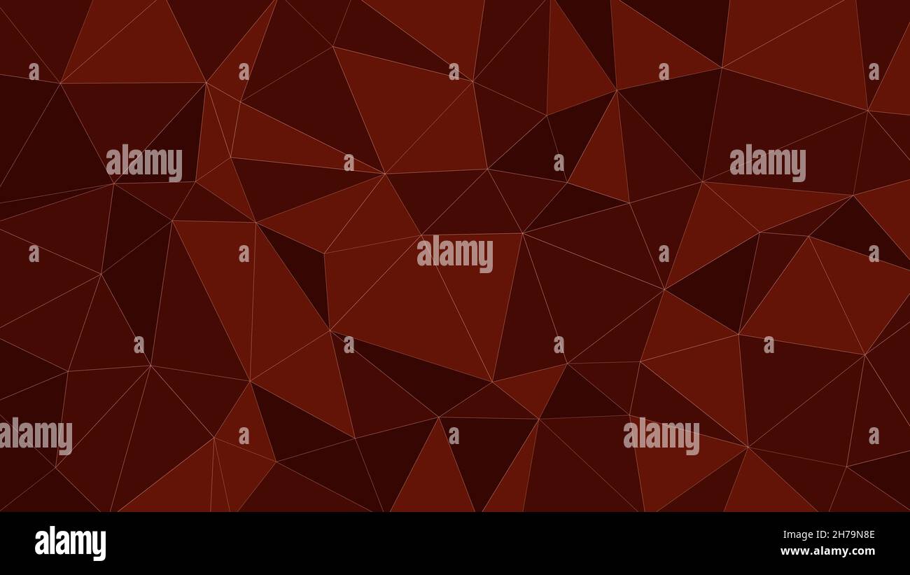 Abstract background of chocolate triangles. The geometric structure of ...