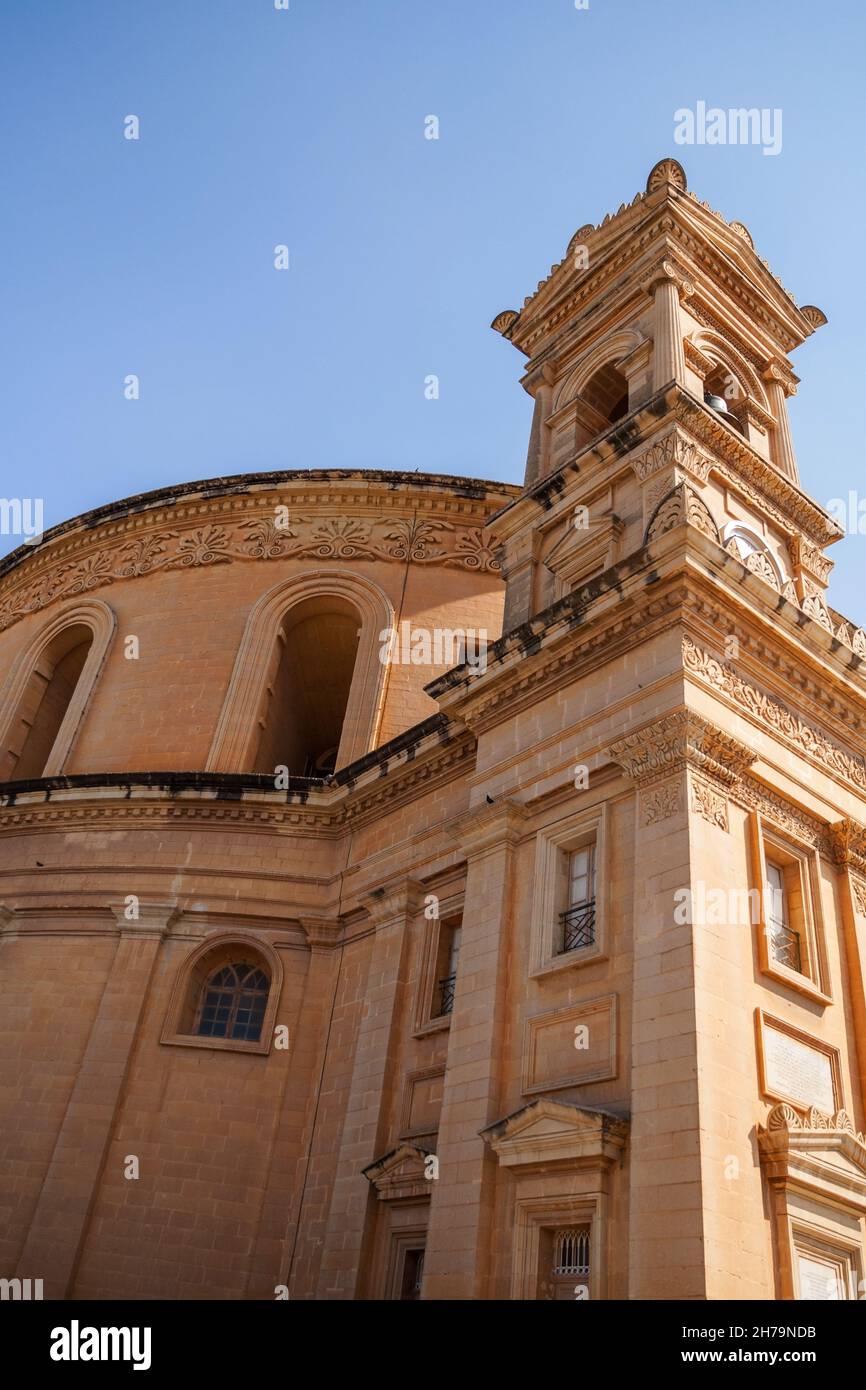 Exterior fragment of Sanctuary Basilica of the Assumption of Our Lady commonly known as the ...