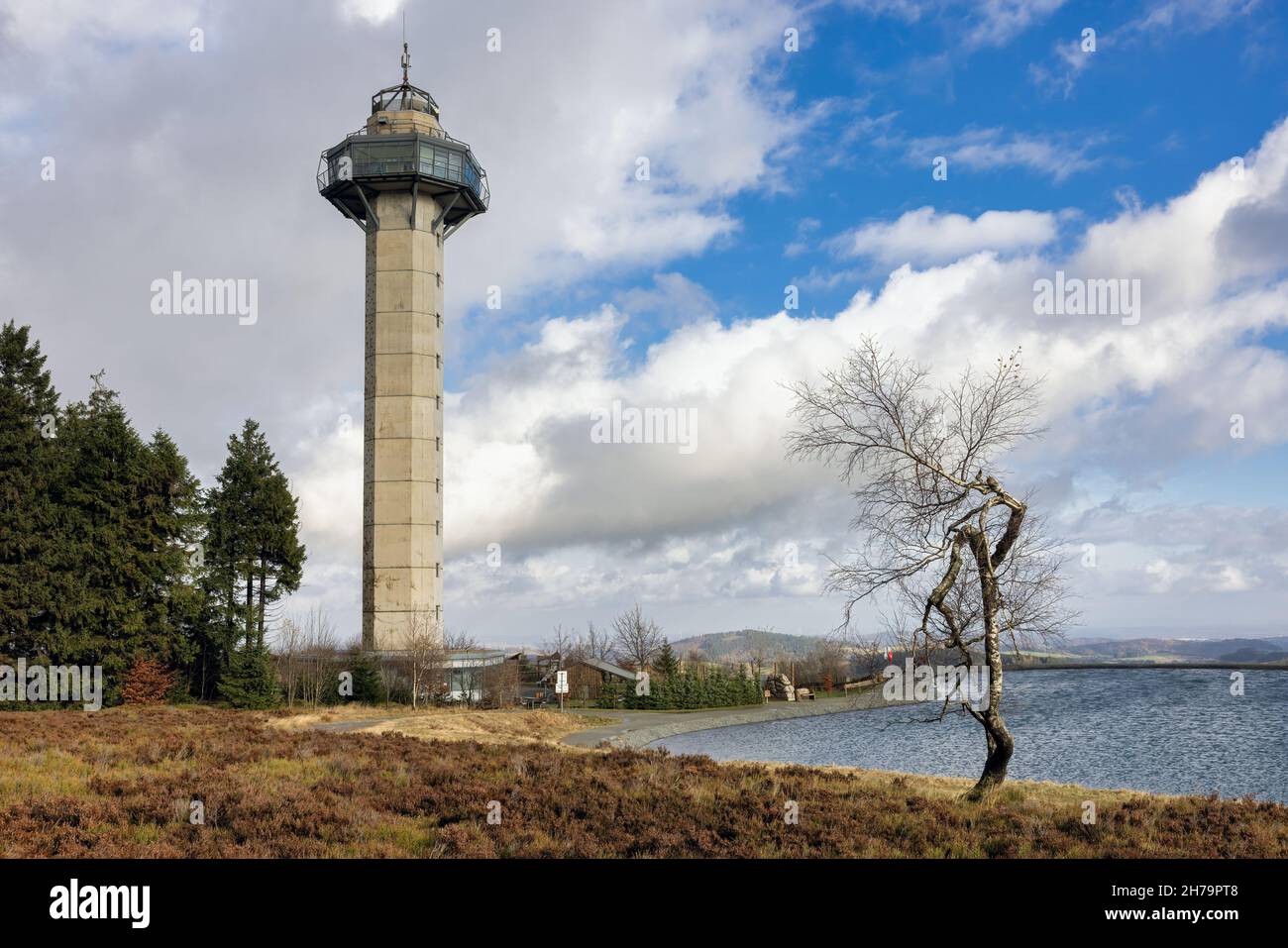 Hochheide Tower on Mount Ettelsberg in Willingen, German Sauerland ...